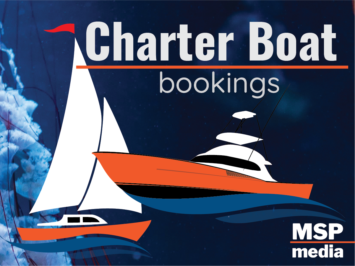 Charter Boat Booking System for fishing guides, sailing trips, sunset tours
